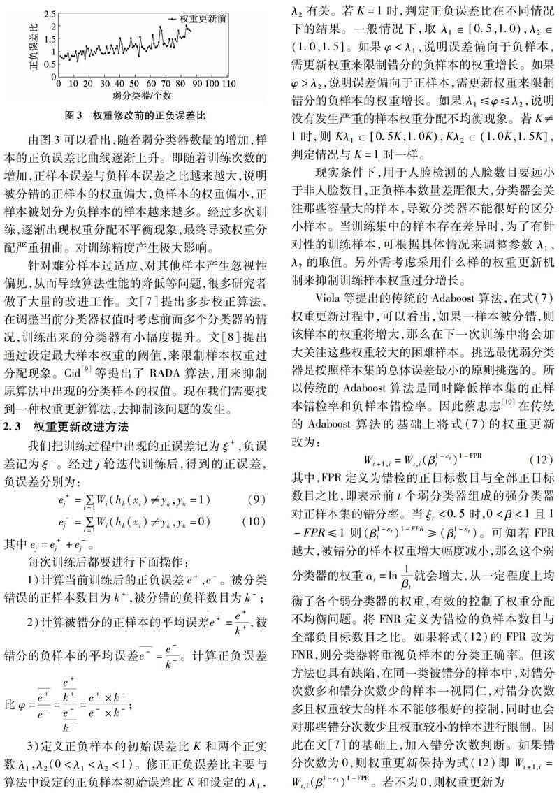 融合YCbCr肤色模型与改进的Adaboost算法的人脸检测 - 工程论文