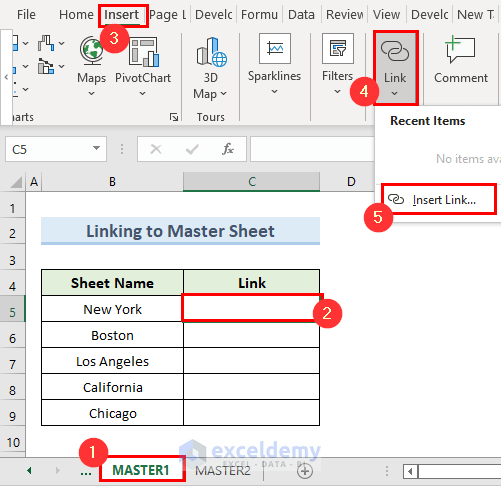 如何将 Excel 中的数据从一张工作表链接到另一张工作表（5 种方法） - 知猫指南