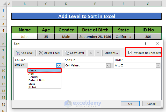 如何在Excel中添加排序按钮（7种方法） - 知猫指南