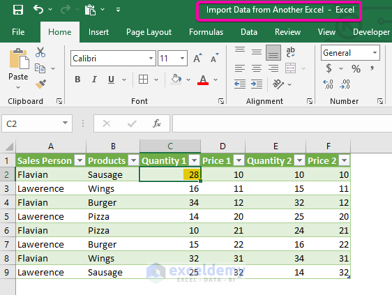 如何将数据从另一个 Excel 文件导入 Excel（2 种方法） - 知猫指南