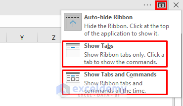 如何在 Excel 中隐藏工具栏（3 种快速方法） - 知猫指南