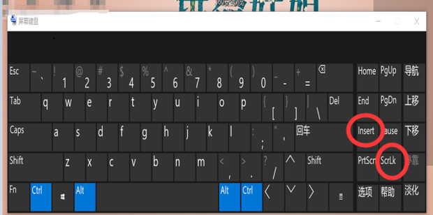 键盘上没有scroll lock/insert解决办法 - 知猫指南